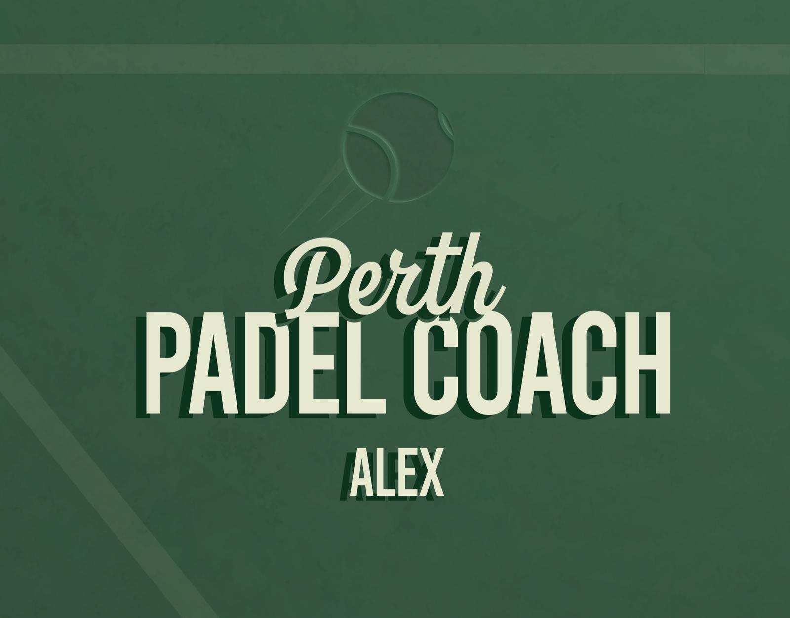Perth padel coach